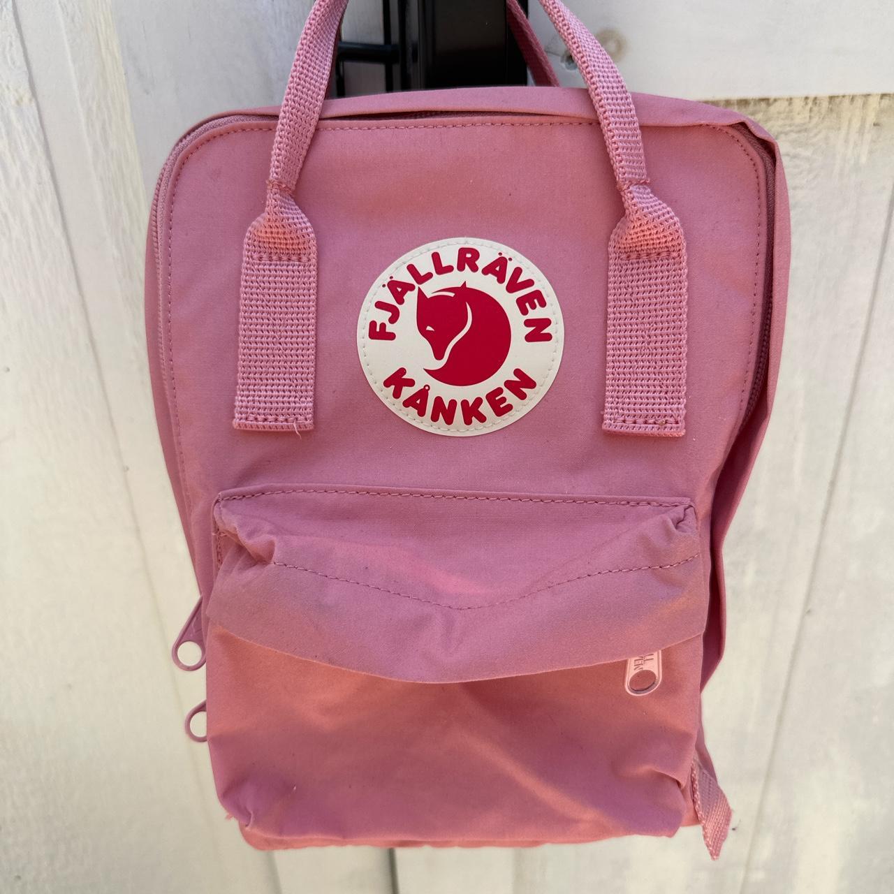 kanken mini pink Good condition #pink #kanken... - Depop