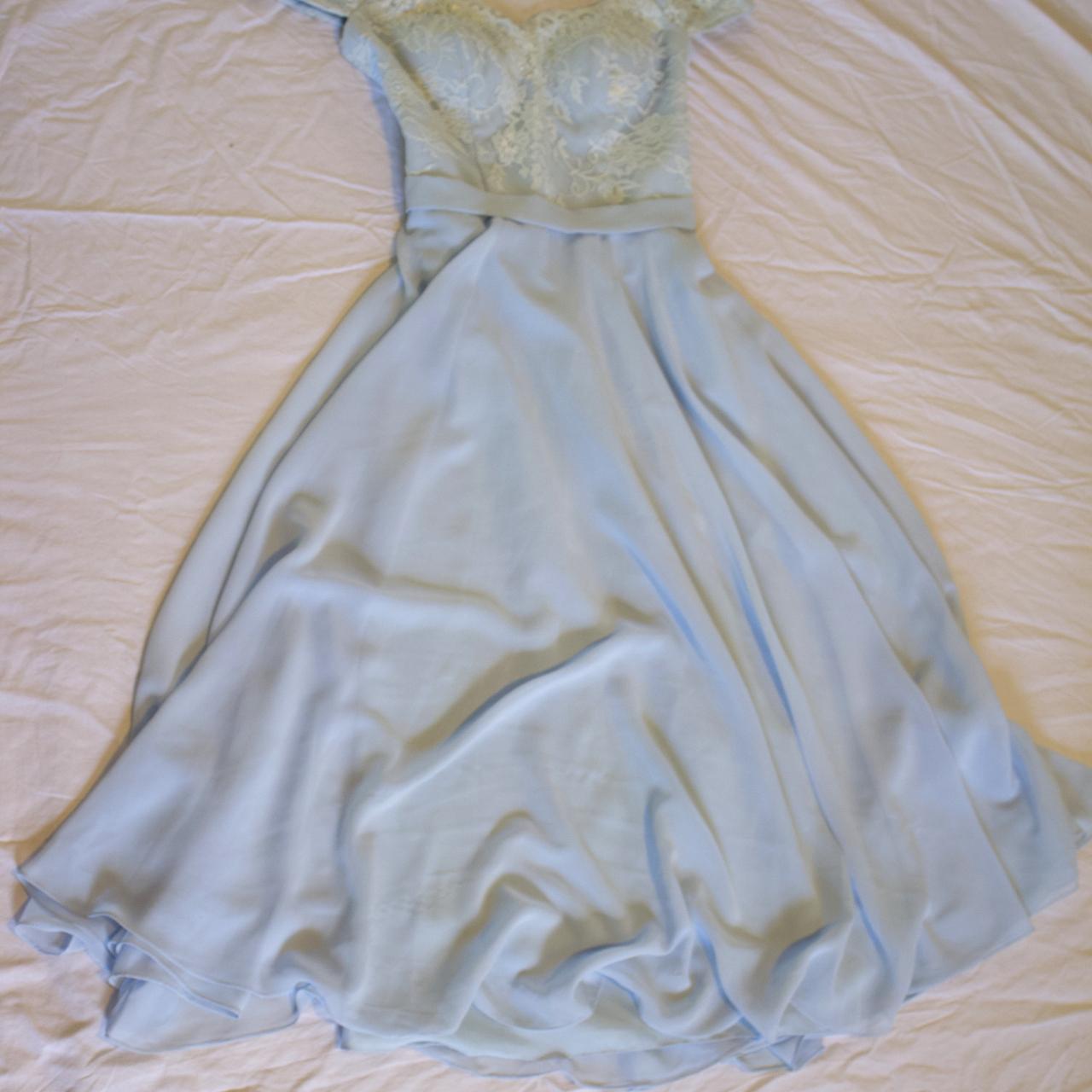 Lovely, flowy, cinderella-esque gown. She has a... - Depop