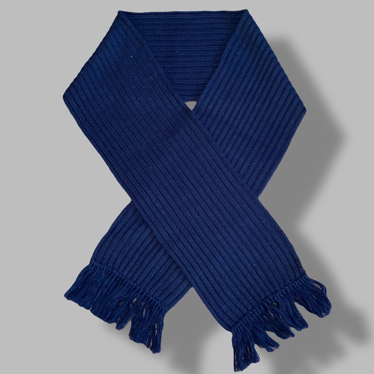 Forwnes dark blue knit winter scarf. $5 + shipping - Depop