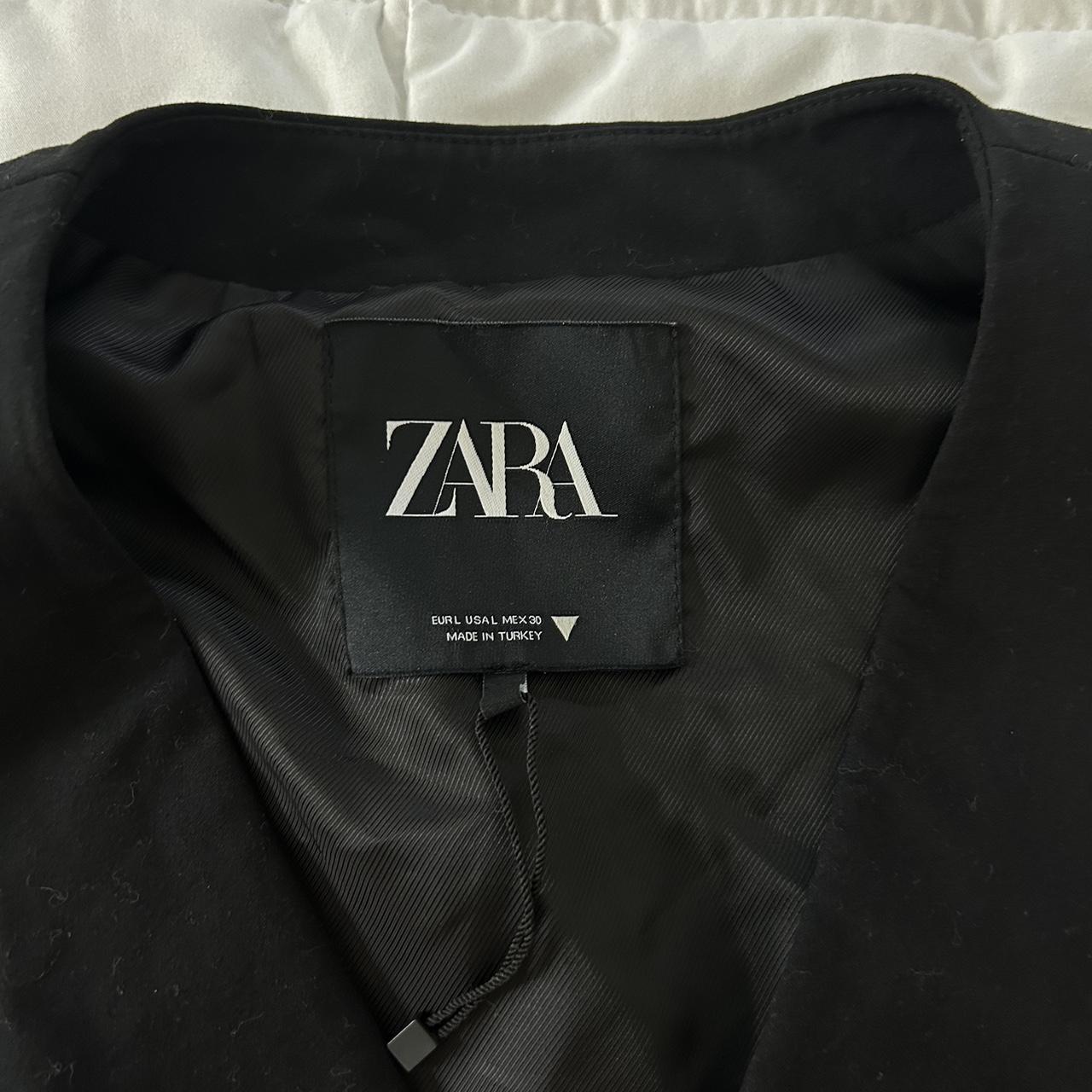 zara suit vest paid 60$ super cute and many ways to... - Depop
