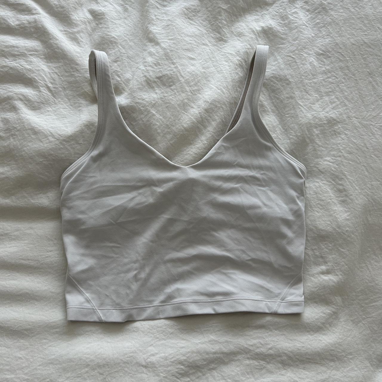 Lululemon white align tank - Depop
