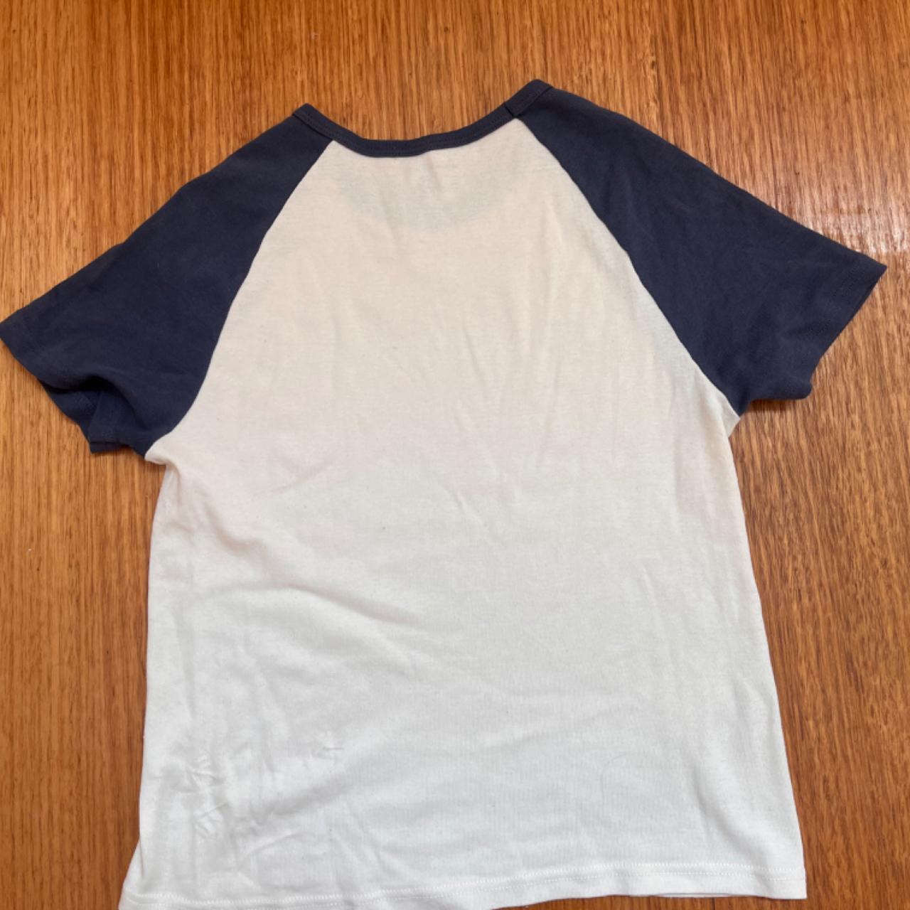 Brandy Melville two tone top Worn once - Depop