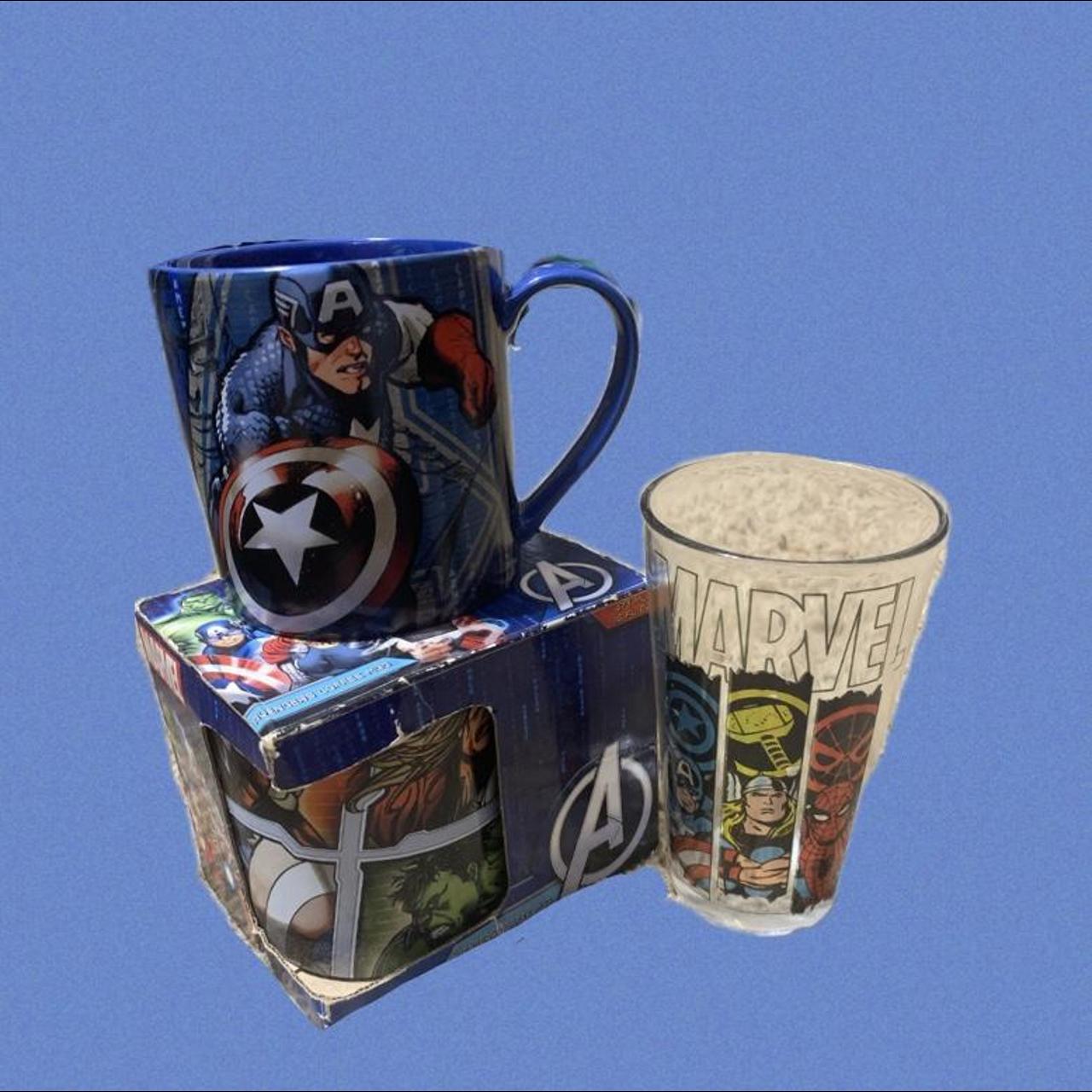 Bundle of 3 Marvel cups! Listed price or best offer... - Depop