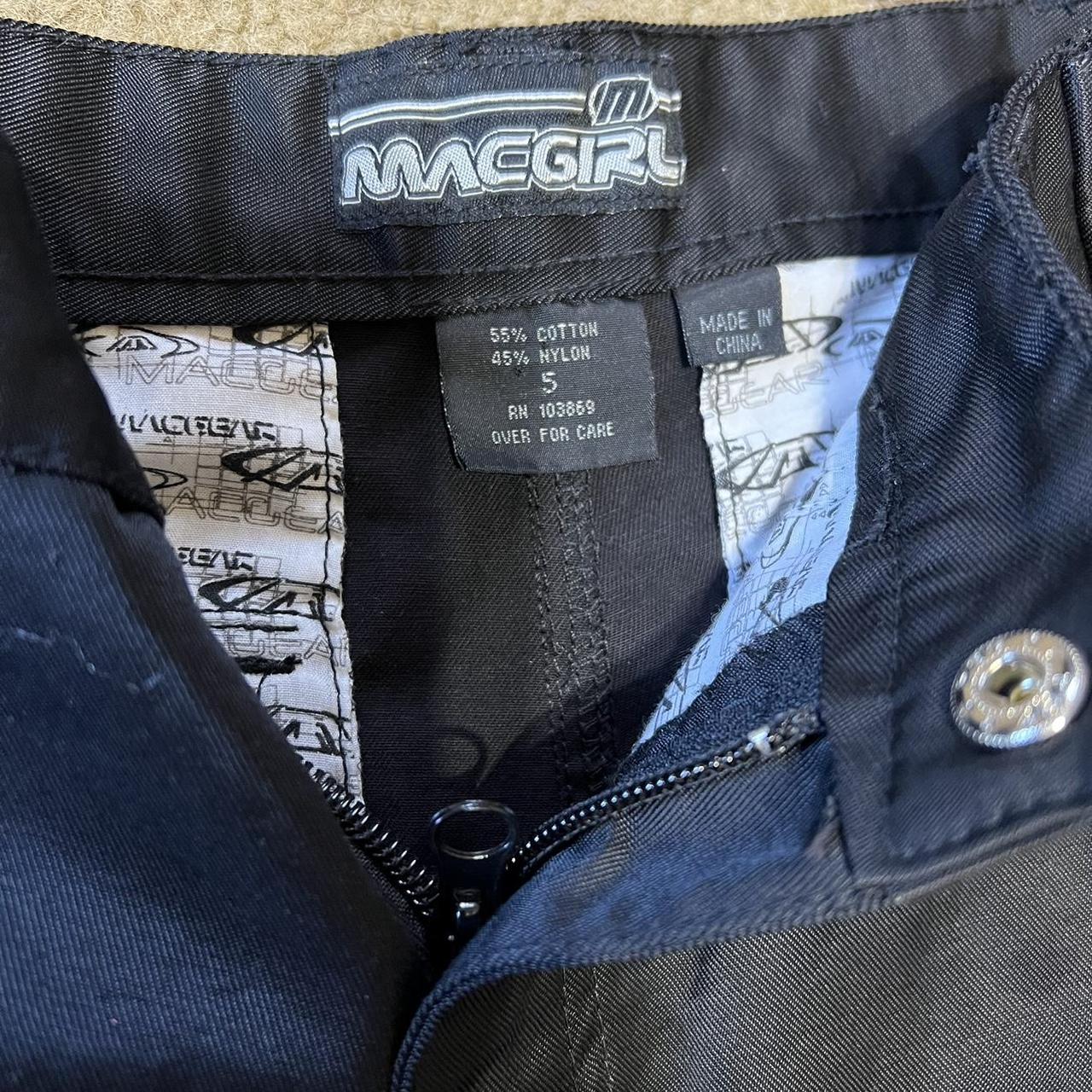 Vintage 90s y2k Macgirl Macgear wide leg raver cyber... - Depop