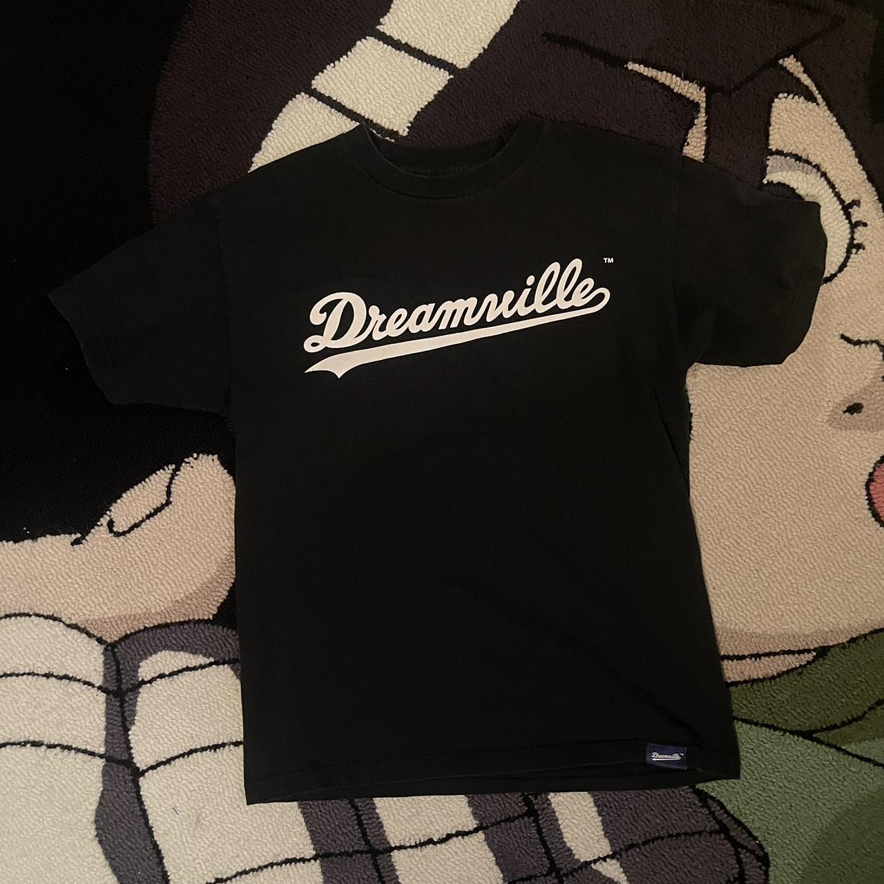 Vintage Dreamville Black Tee Shirt - Depop