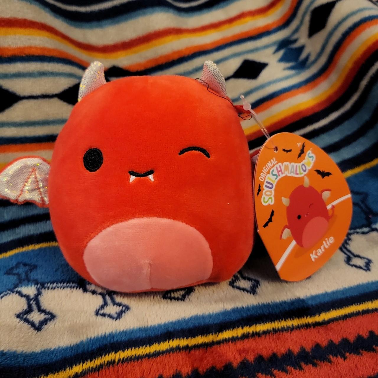 5" Carlie the devil squishmallow New with tag - Depop