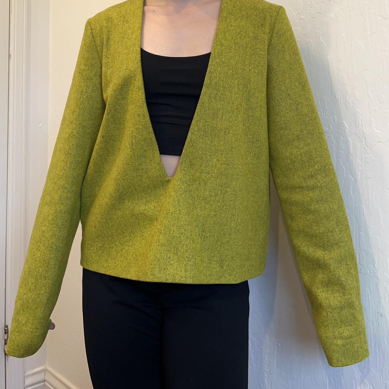 COS Women's Green Shirt | Depop