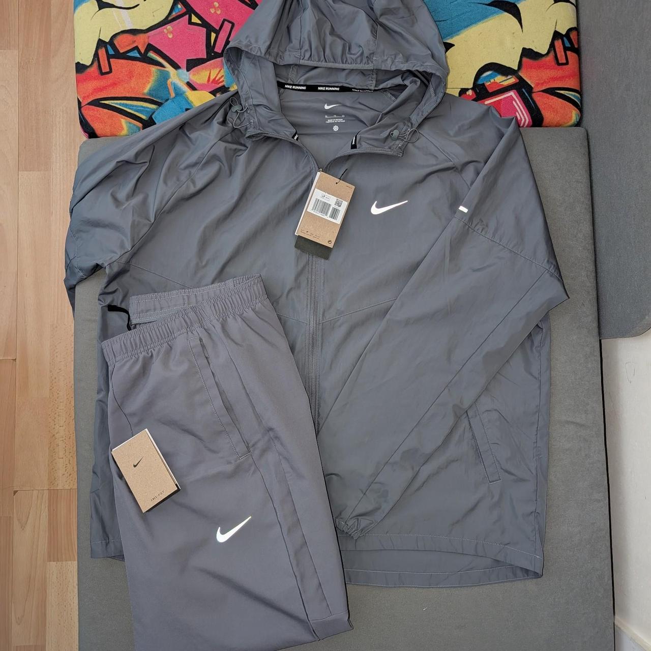 Nike Miller Reflective Tracksuit - Grey new with... | Depop