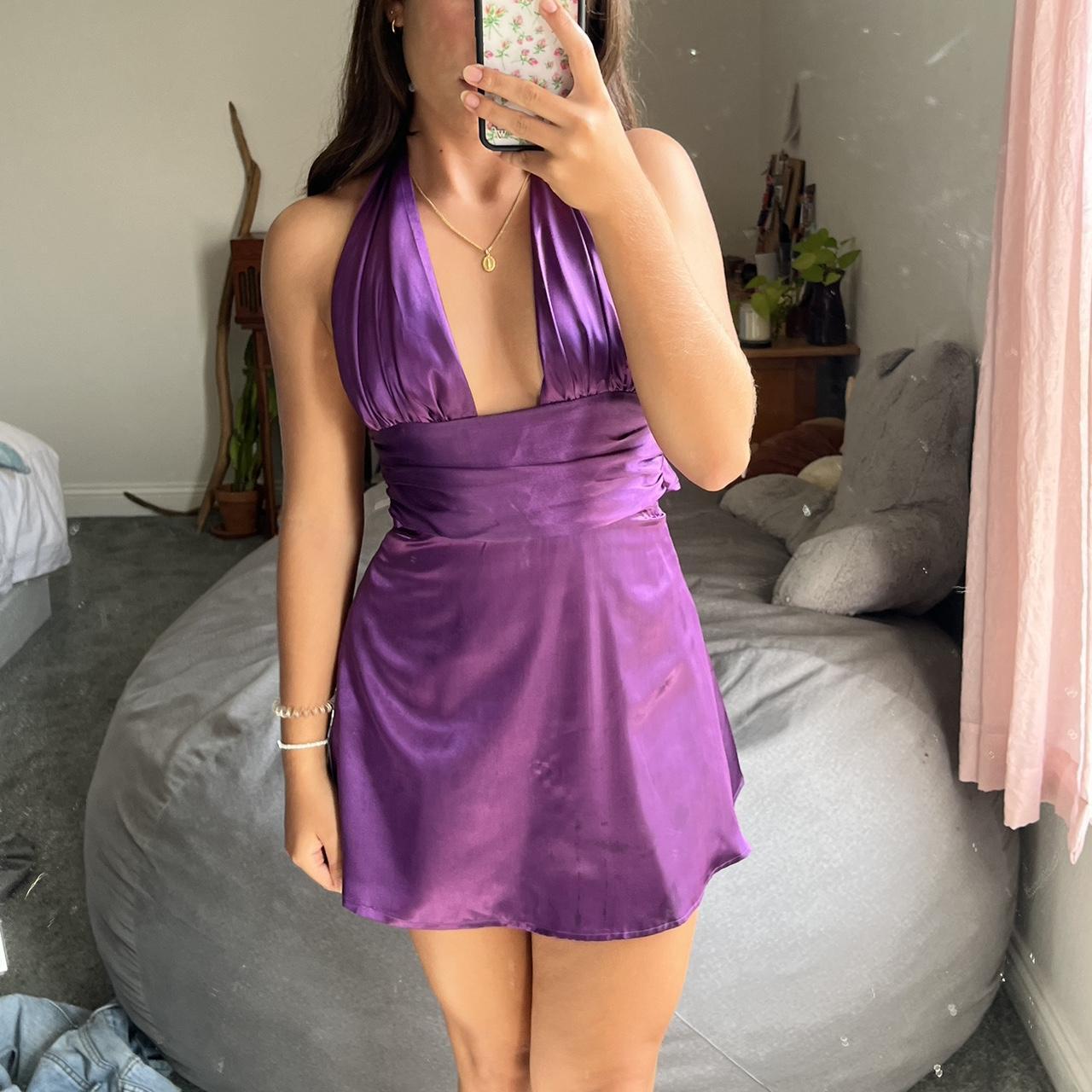 Purple, Lucy in the sky, hoco... - Depop