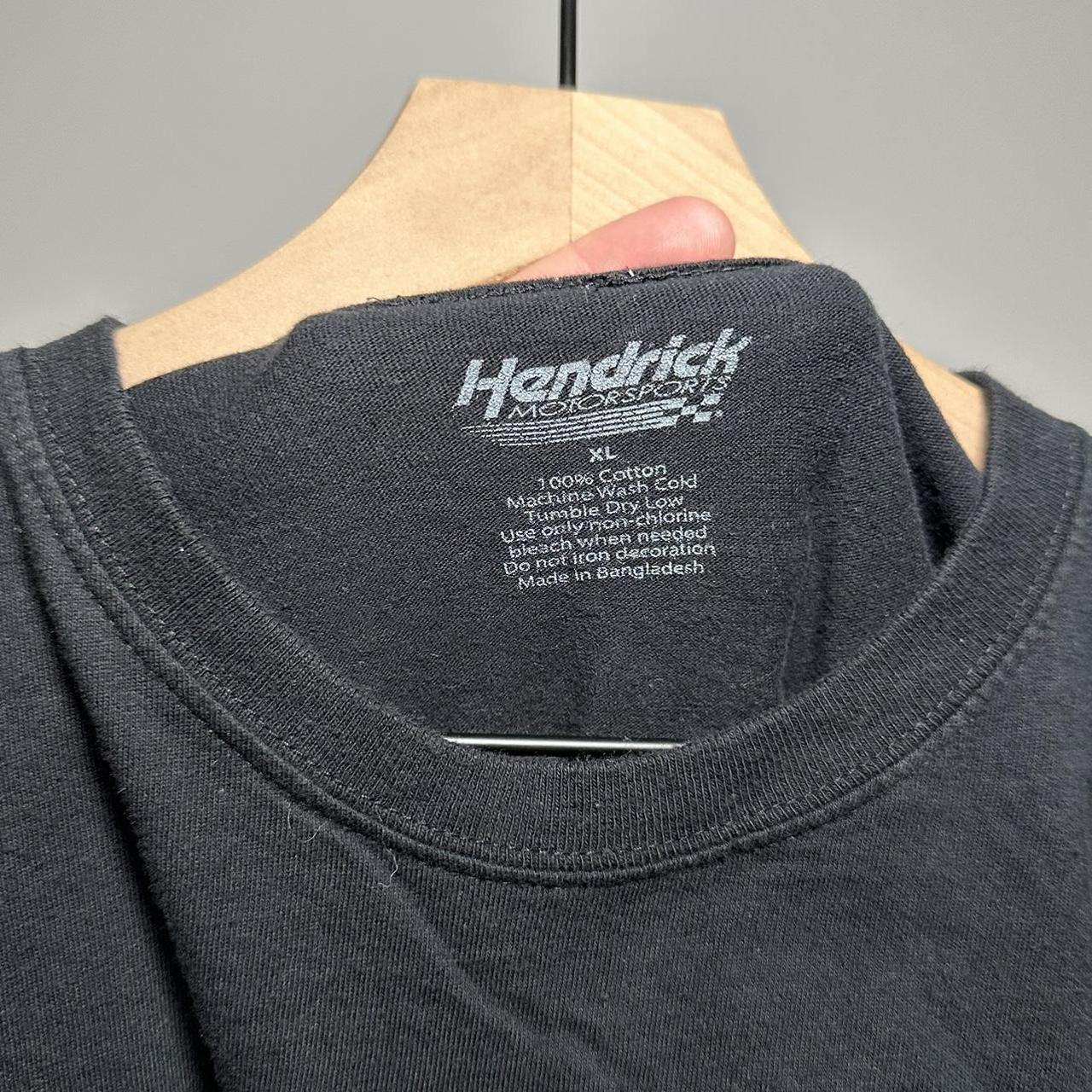 Hendricks Motorsports Dale Jr. Black NASCAR Tee... - Depop