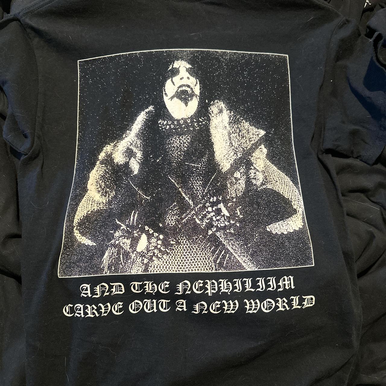 Kommodus - black metal shirt Size small No wear or... - Depop