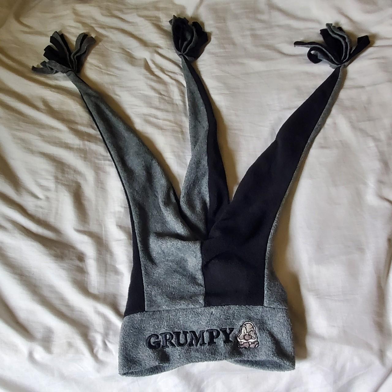 2000s Disney Grumpy Jester Beanie #disney... - Depop