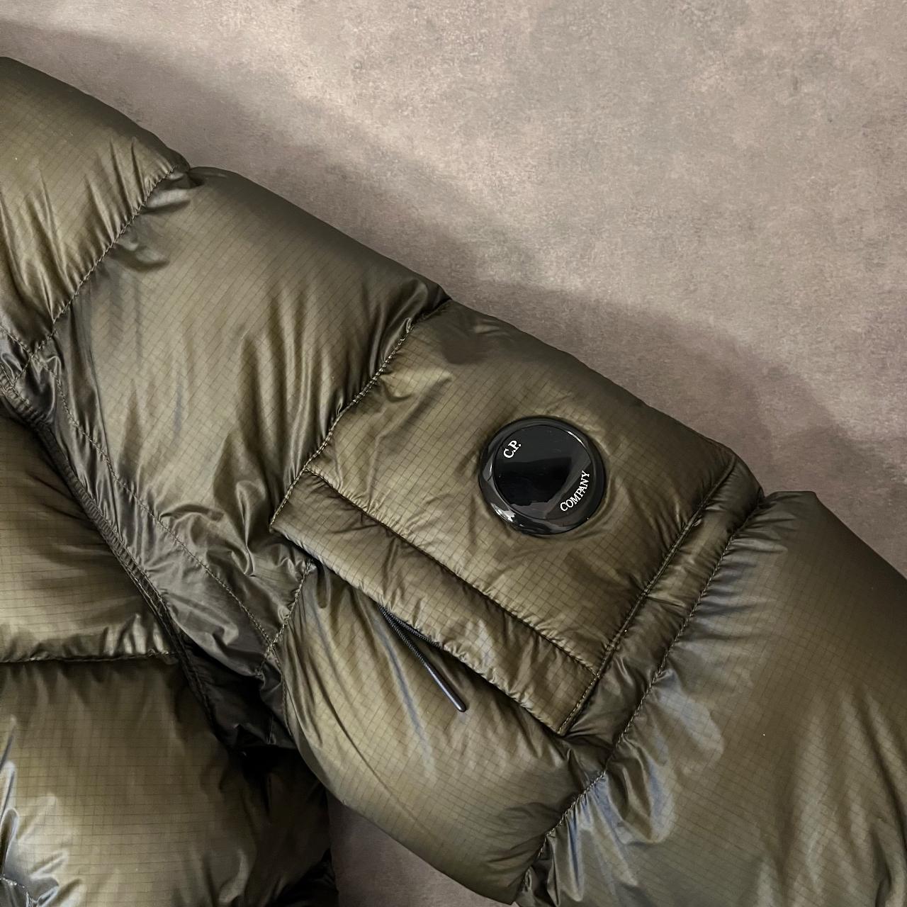 CP Company DD Shell Puffer Jacket in Green (Olive... - Depop
