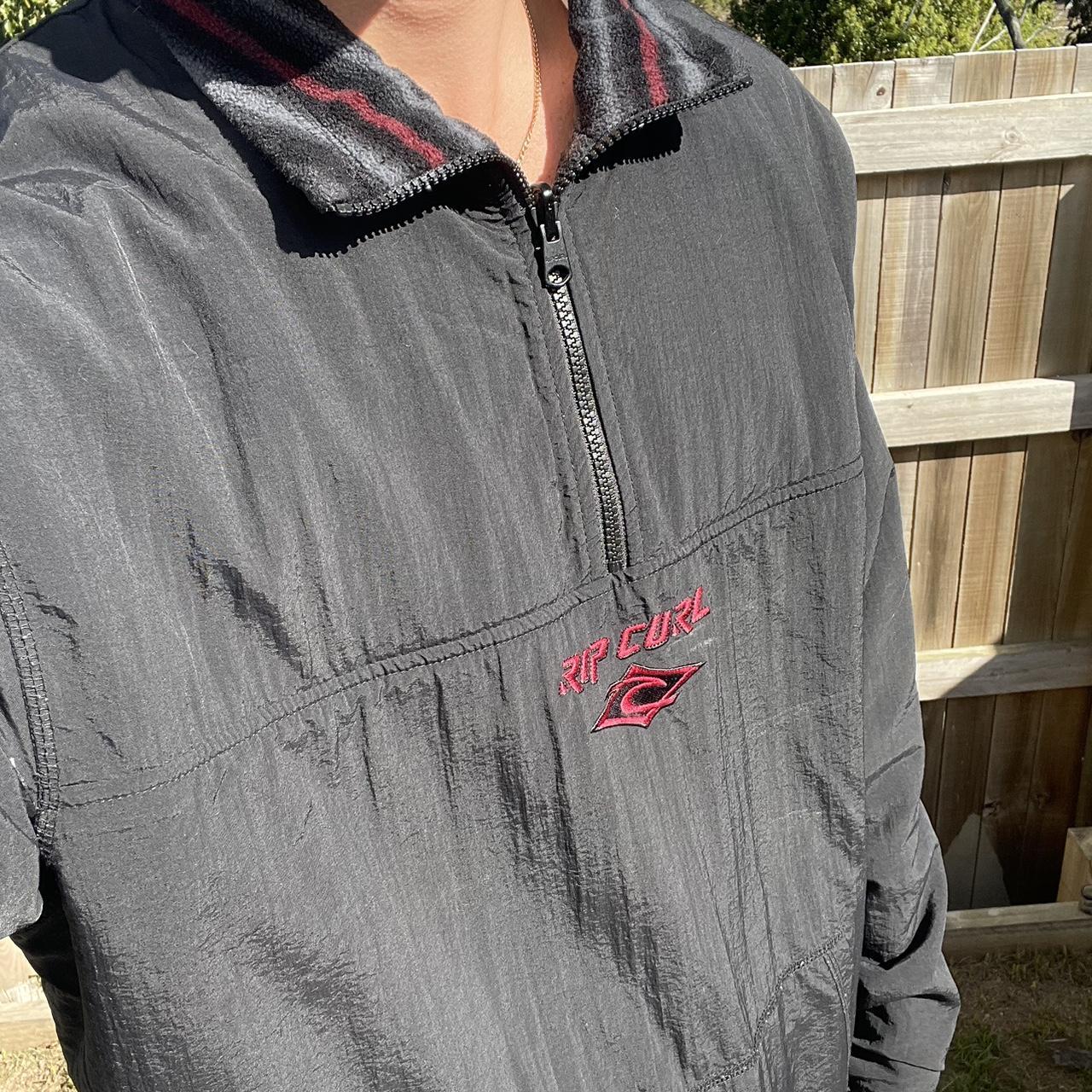 Vintage Rip Curl reversible quarter zip Jumper,... - Depop