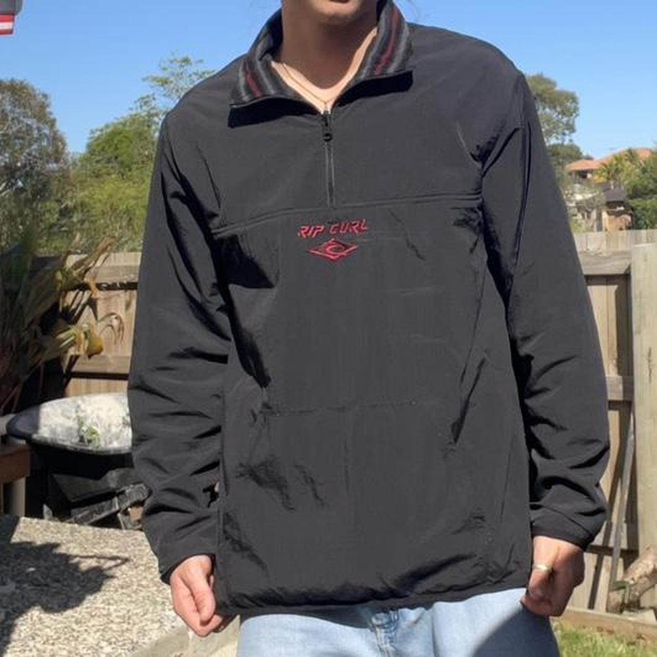 Vintage Rip Curl reversible quarter zip Jumper,... - Depop