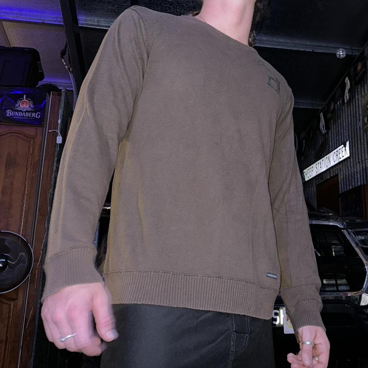 Quicksilver sweater with horse Size is Large... - Depop