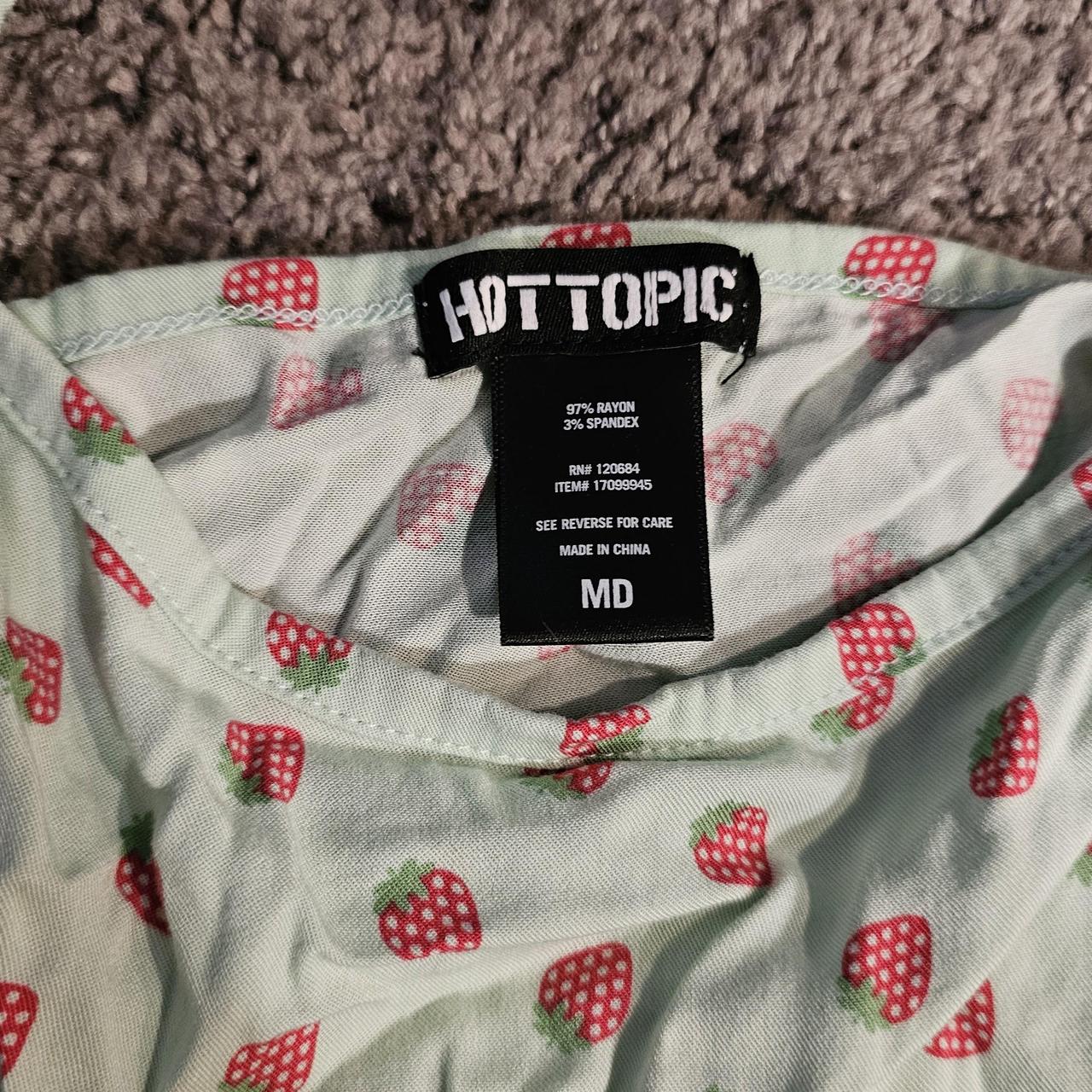 Hot topic strawberry dress! 🍓 - Depop