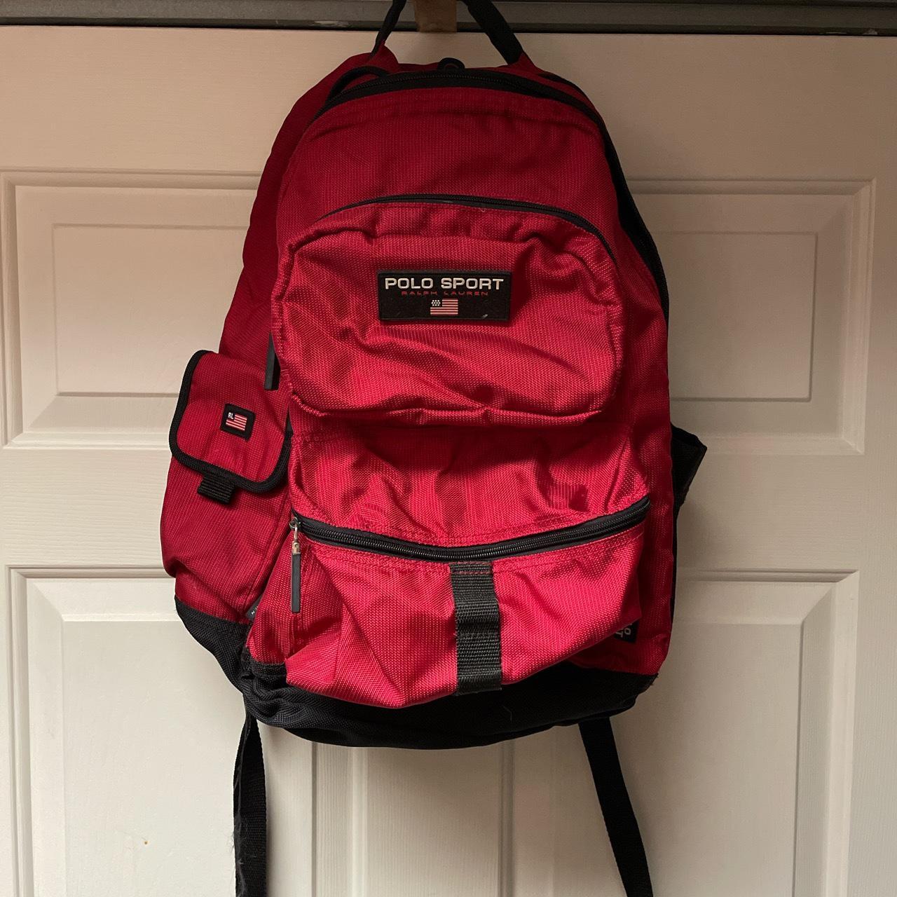 Vintage 90s Ralph Lauren Polo Sport backpack - Depop