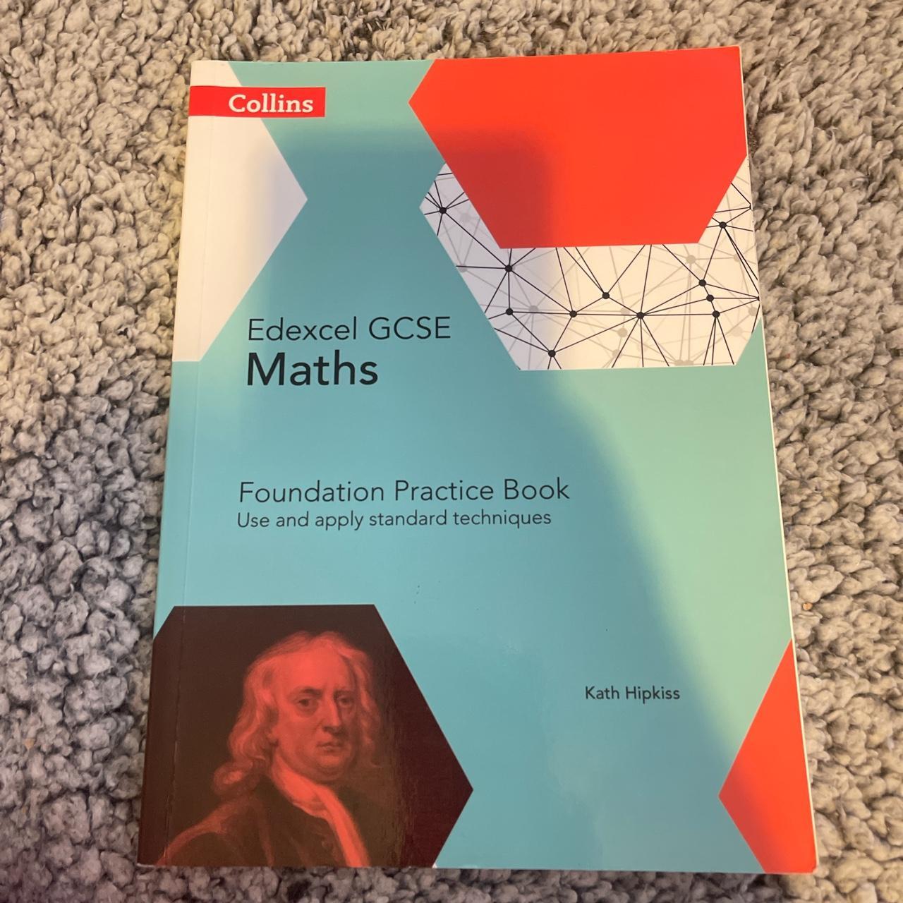 Edexcel GCSE maths foundation practice book. Message... - Depop