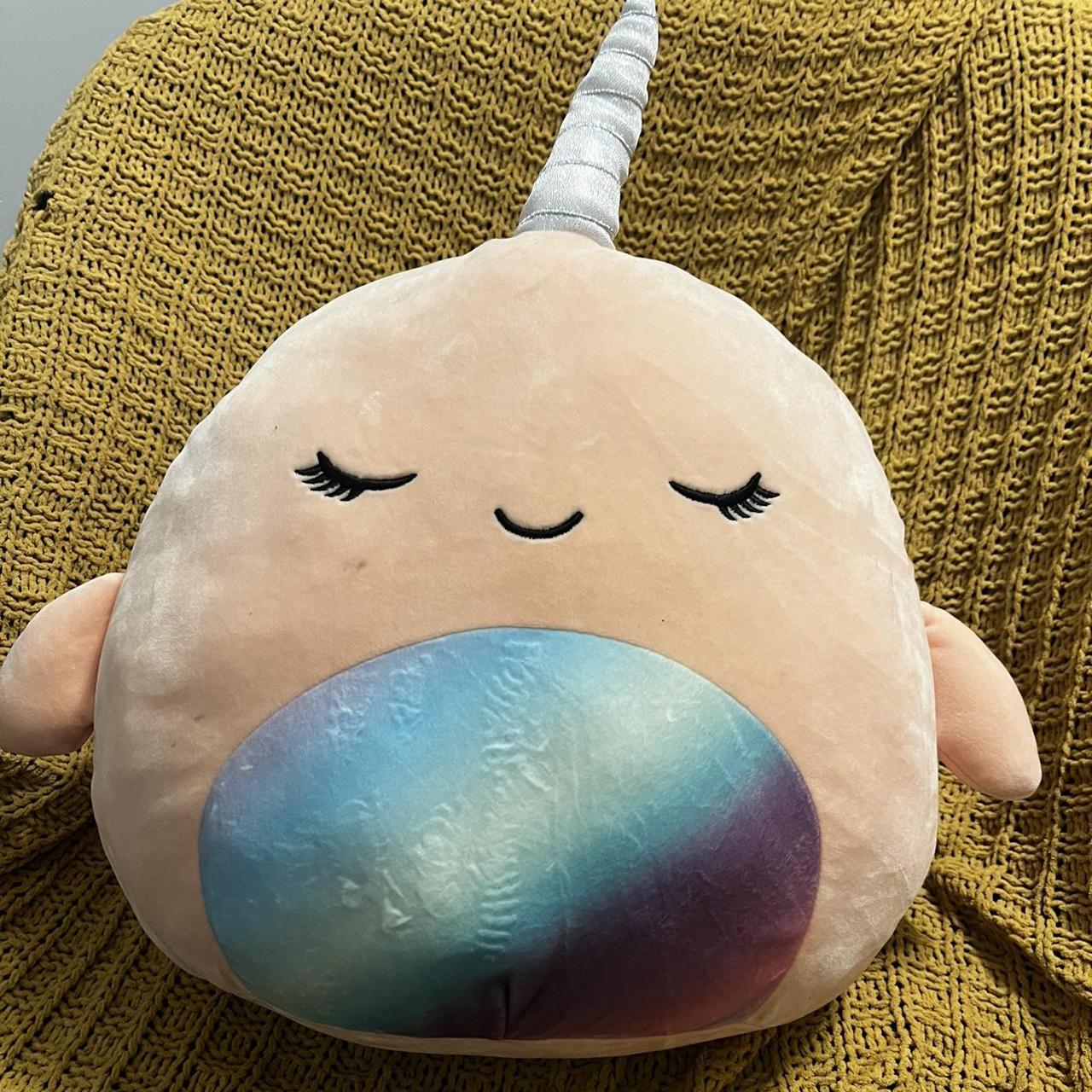 #Evie 14in #narwhal #squishmallow collector... - Depop