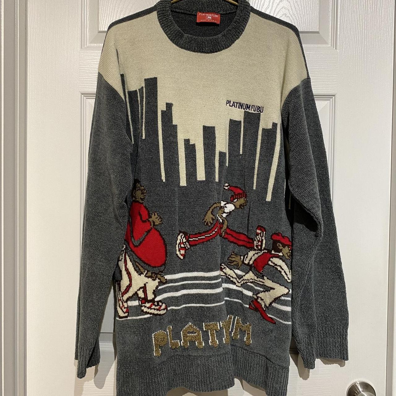 Vintage Fubu Platinum Fat Albert and Friends... - Depop