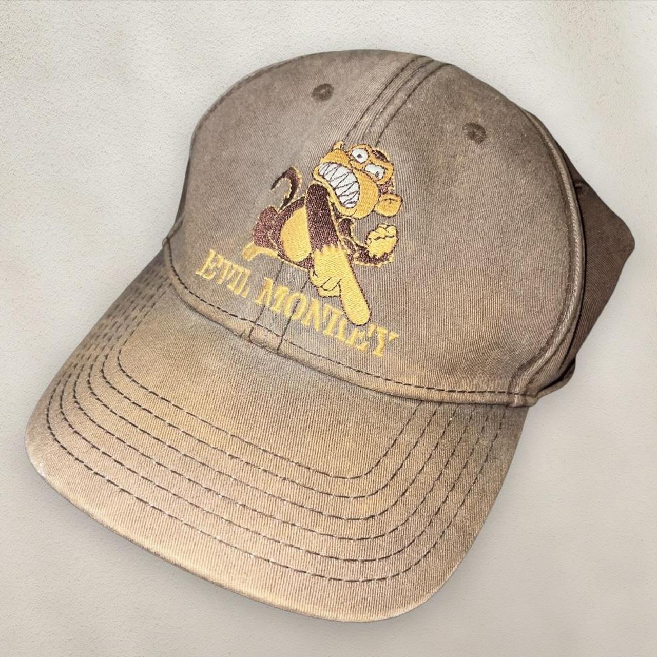Vintage Family Guy Hat Evil Monkey Embroidered Anoma... - Depop