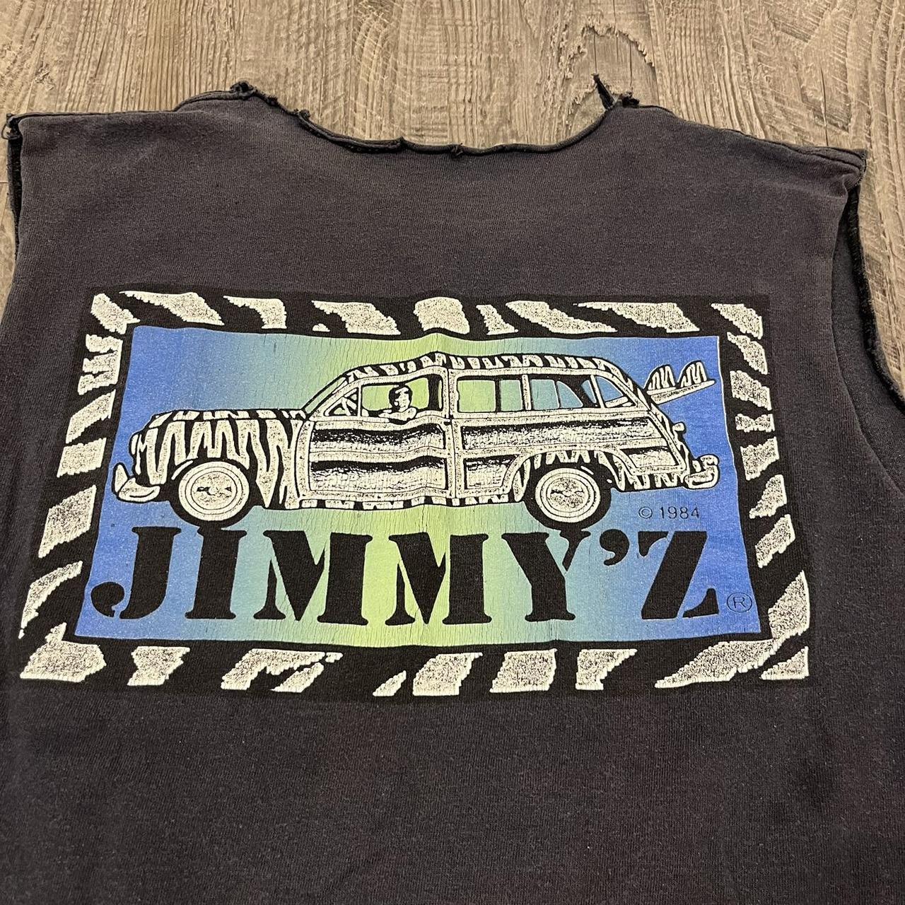 Vintage 1984 Jimmy’z Surf Tank Trashed & Chopped... - Depop