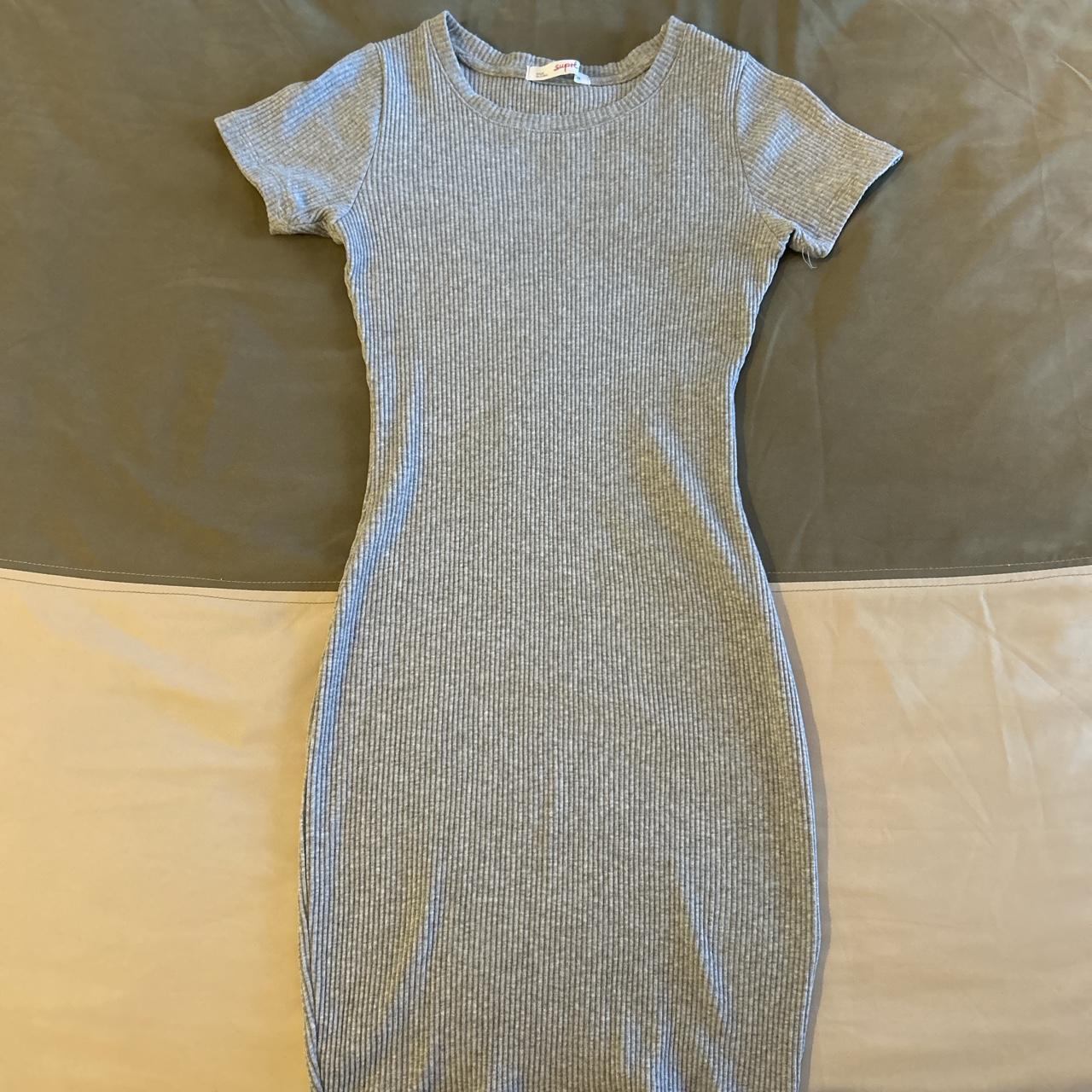 Supre Grey Dress ☆ Never worn ☆ Perfect for a night... - Depop