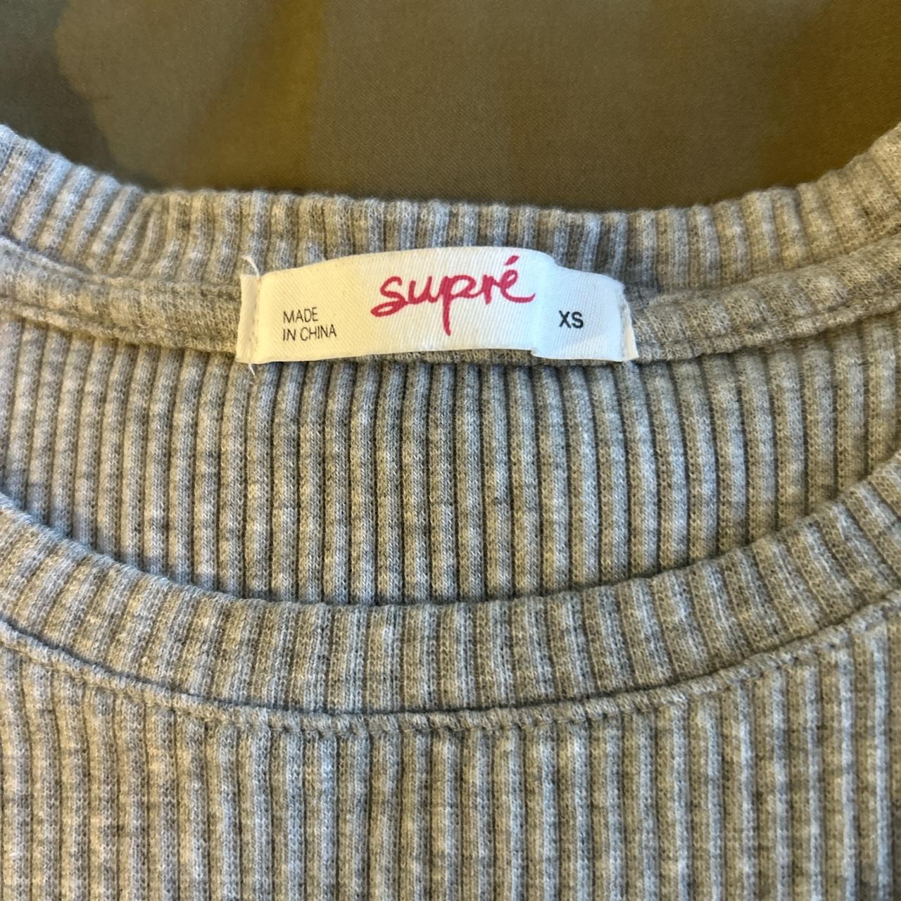 Supre Grey Dress ☆ Never worn ☆ Perfect for a night... - Depop