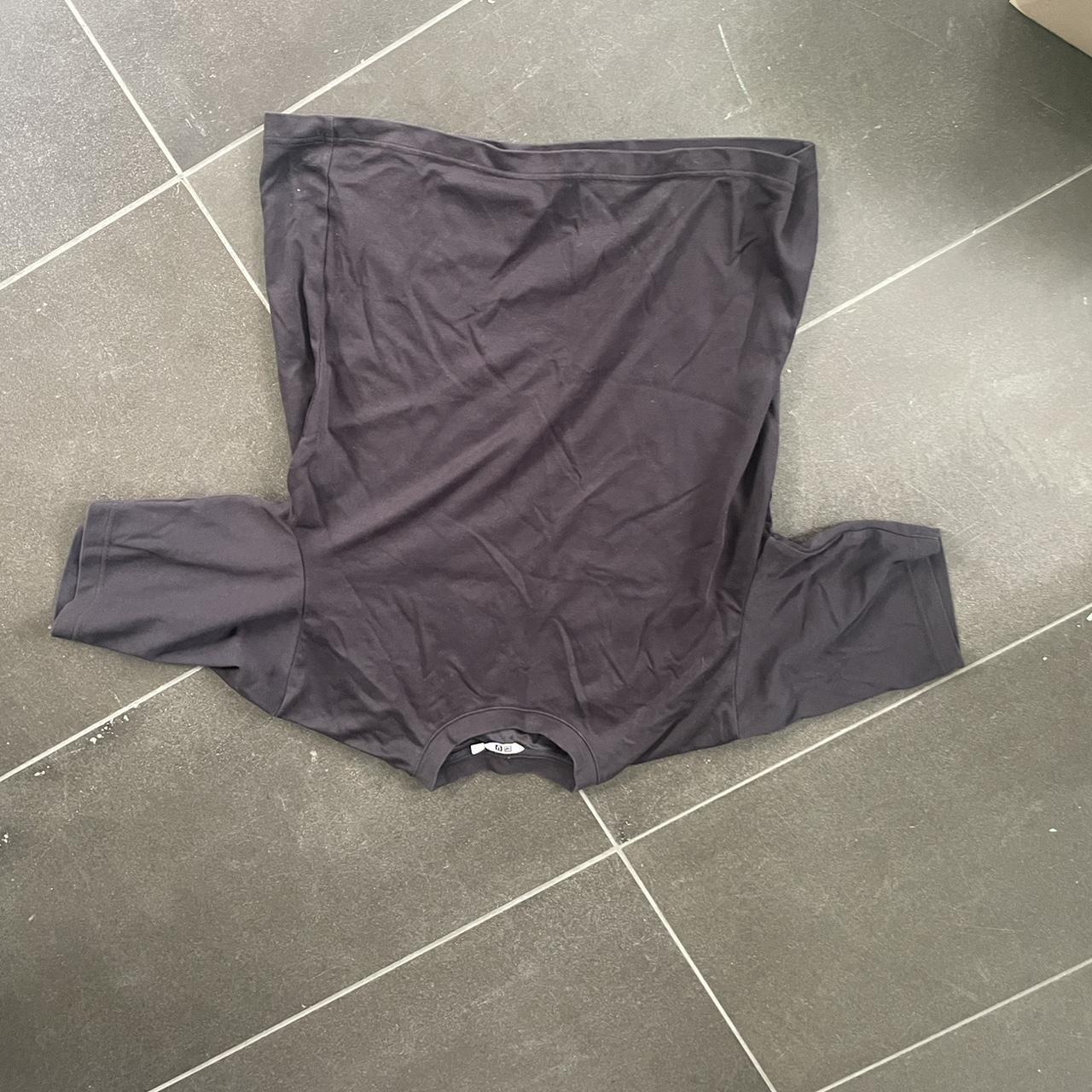 Black Uniqlo airism tee I’ll literally throw this in... - Depop