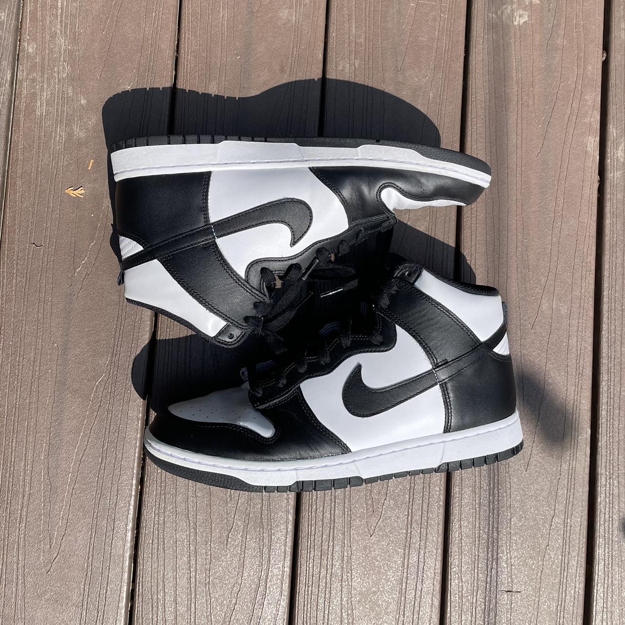 Nike Panda Dunk High Size 12! Authentic! Does not... - Depop
