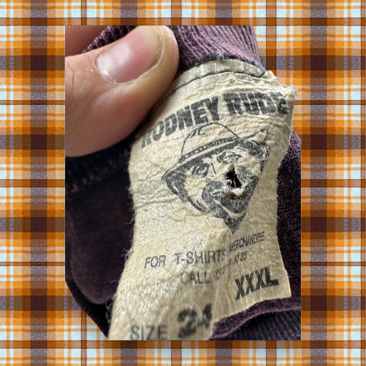 Rodney Rude Vintage T-Shirt Size XXXL 💫We dispatch... - Depop