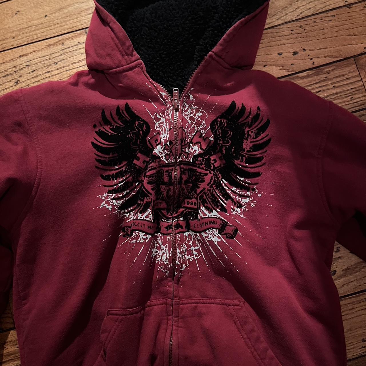 Tony Hawk Clothing hoodie Jacket, Sherpa Lining.... - Depop