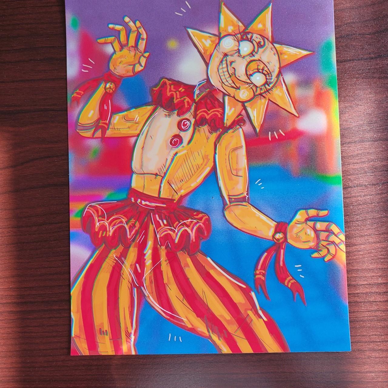 Sundrop print by boodarko/holospiders 5x7 thick... - Depop