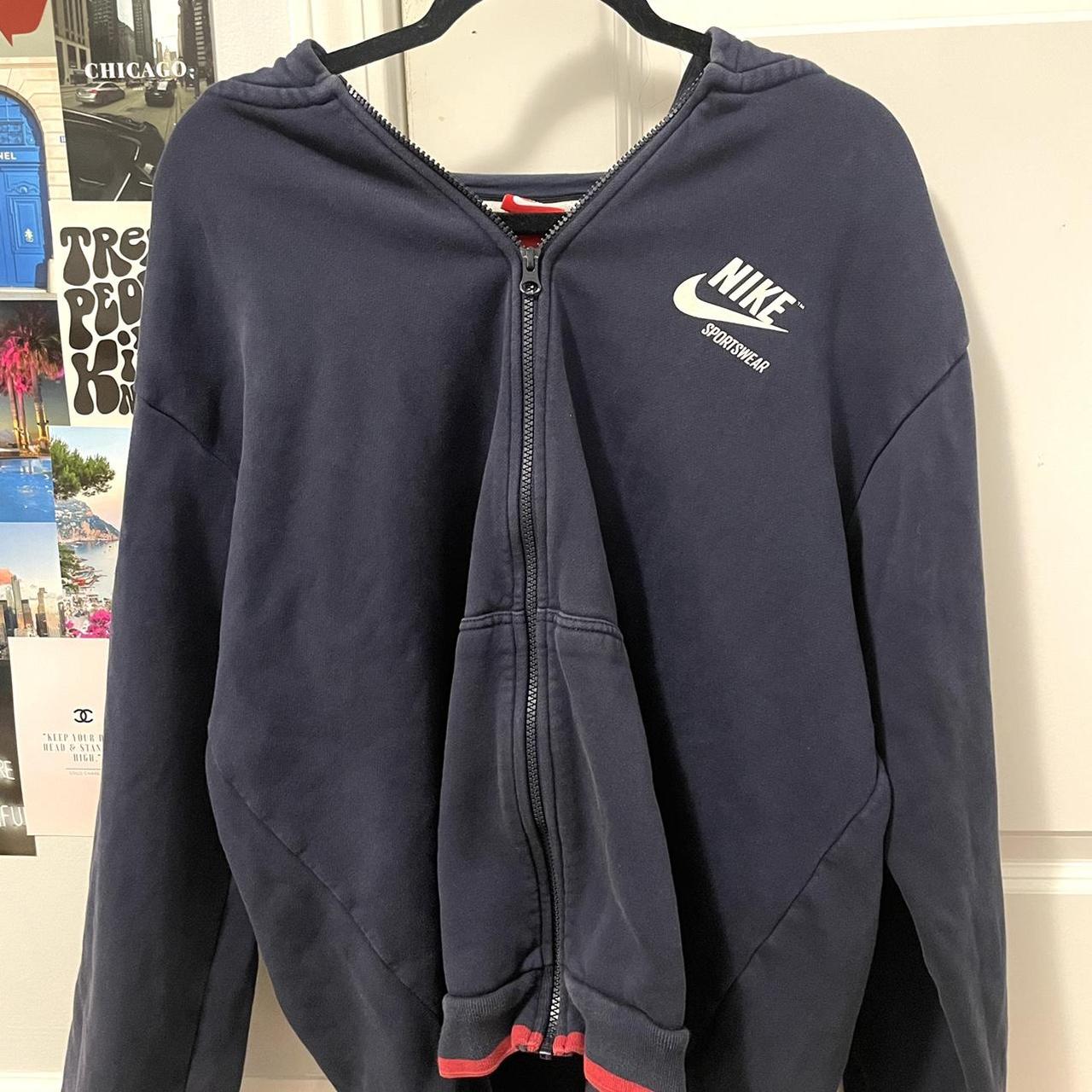 Vintage Nike zip up - Depop