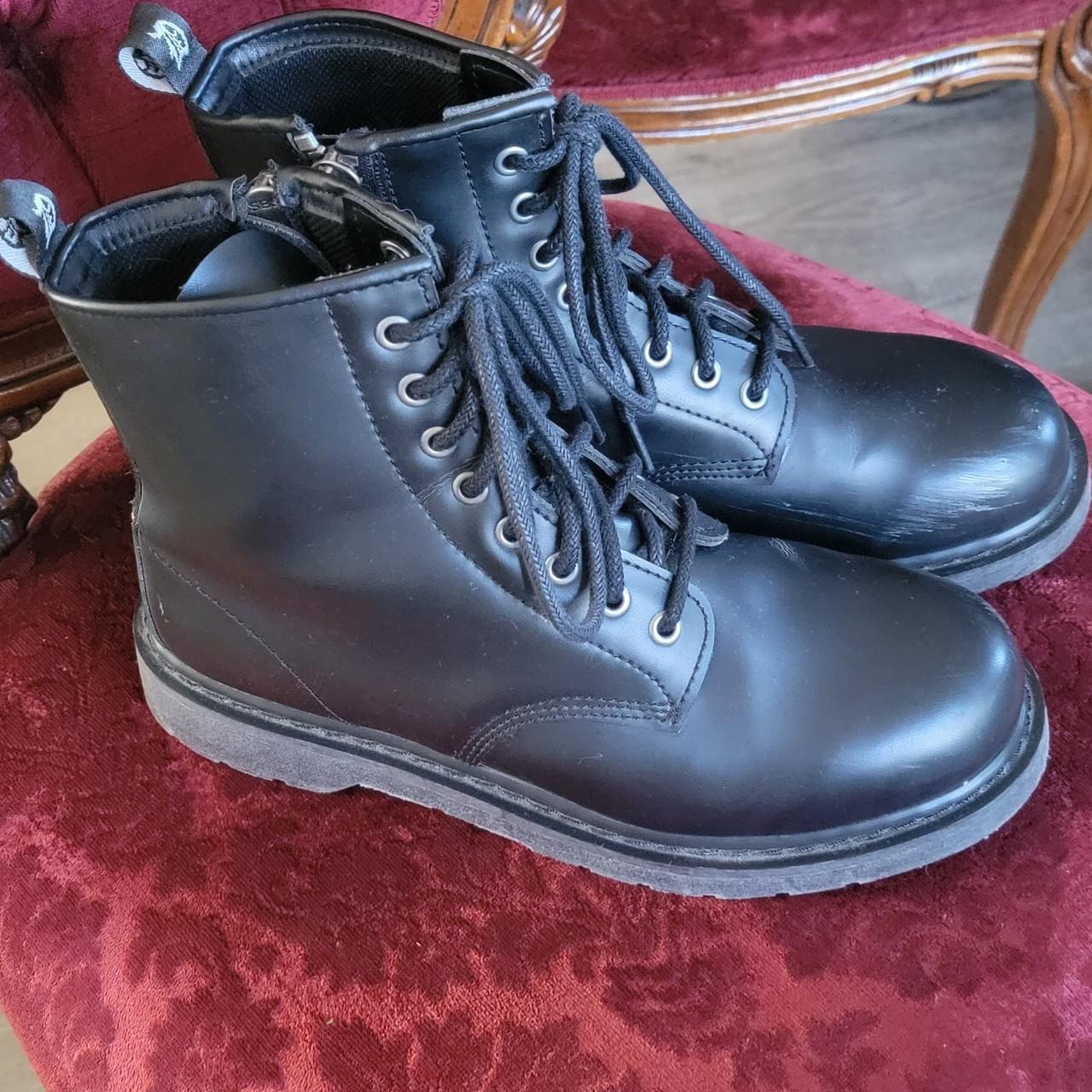 Demonia Combat Boots, Men's Size 11 These are in... - Depop