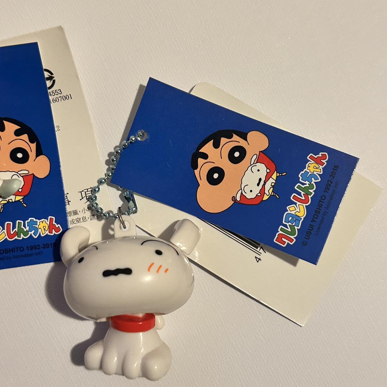 Set of 2 Shin Chan gotochi/gashapon keychains... - Depop