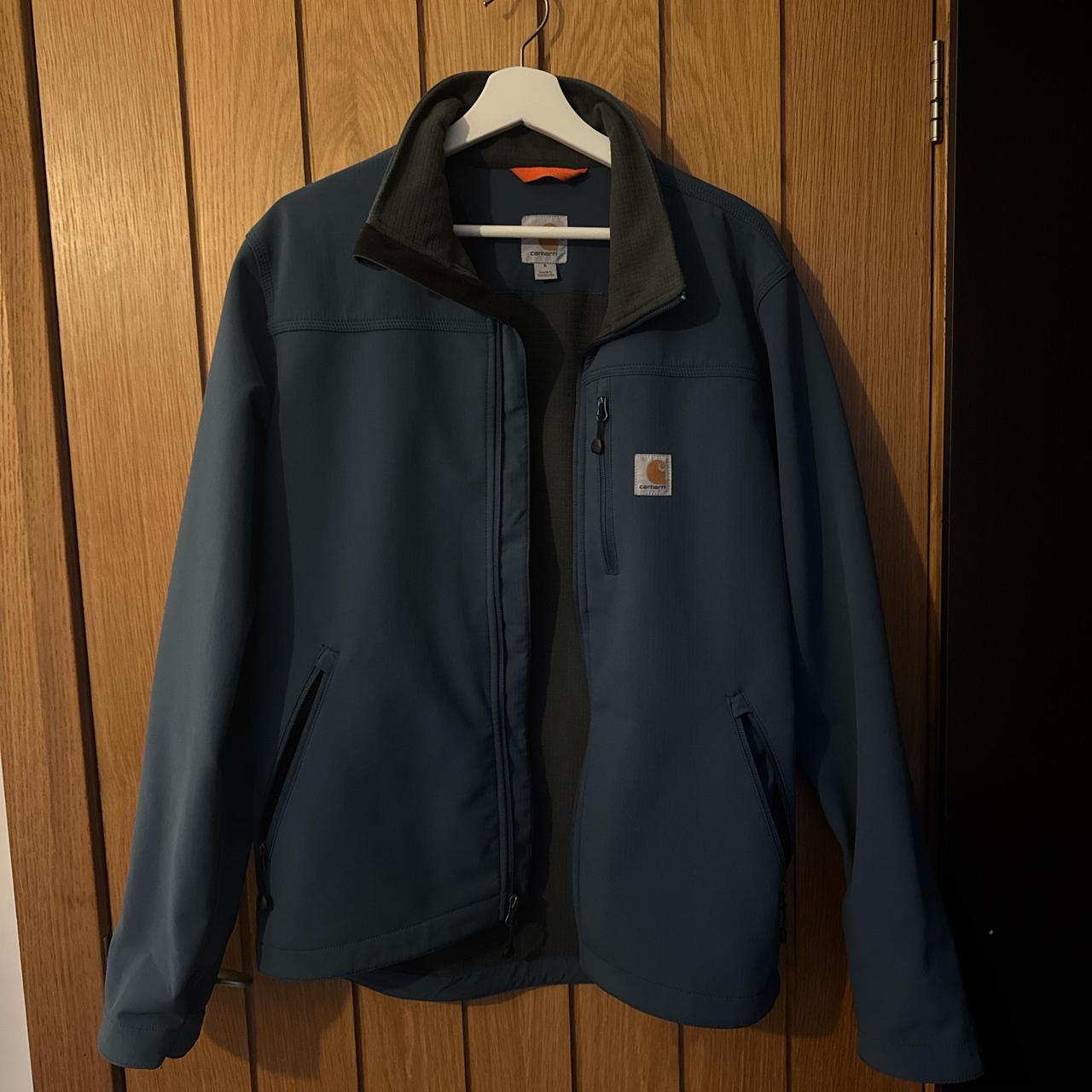 Navy blue Carhartt jacket | Depop