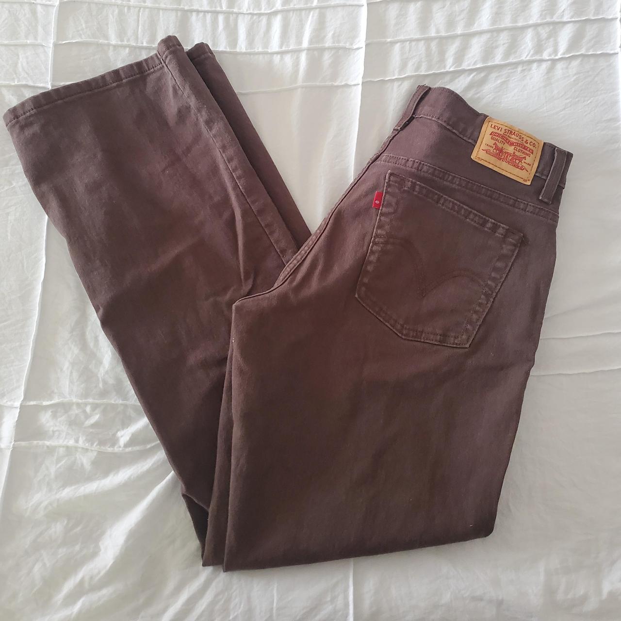 Brown Levi Jeans 🤎 Waist- 32in - Depop