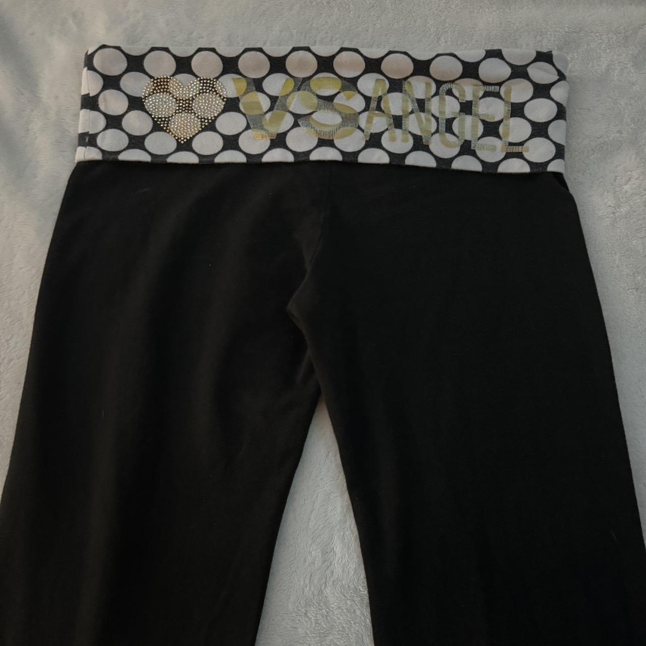 victoria secret angel yoga pants flare leggings... | Depop