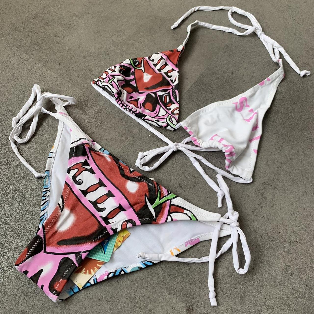 Ed Hardy Womens Multi Bikinis And Tankini Sets Depop