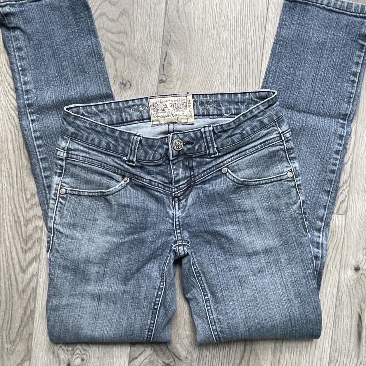 Low rise American rag skinny jeans - size 1 or 25” -... - Depop