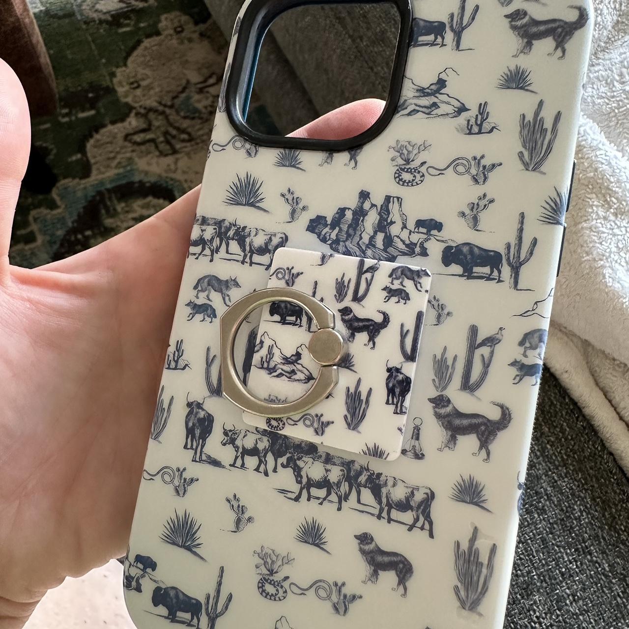 Super cute iPhone 12 case!!! Casely brand, cowboy... - Depop