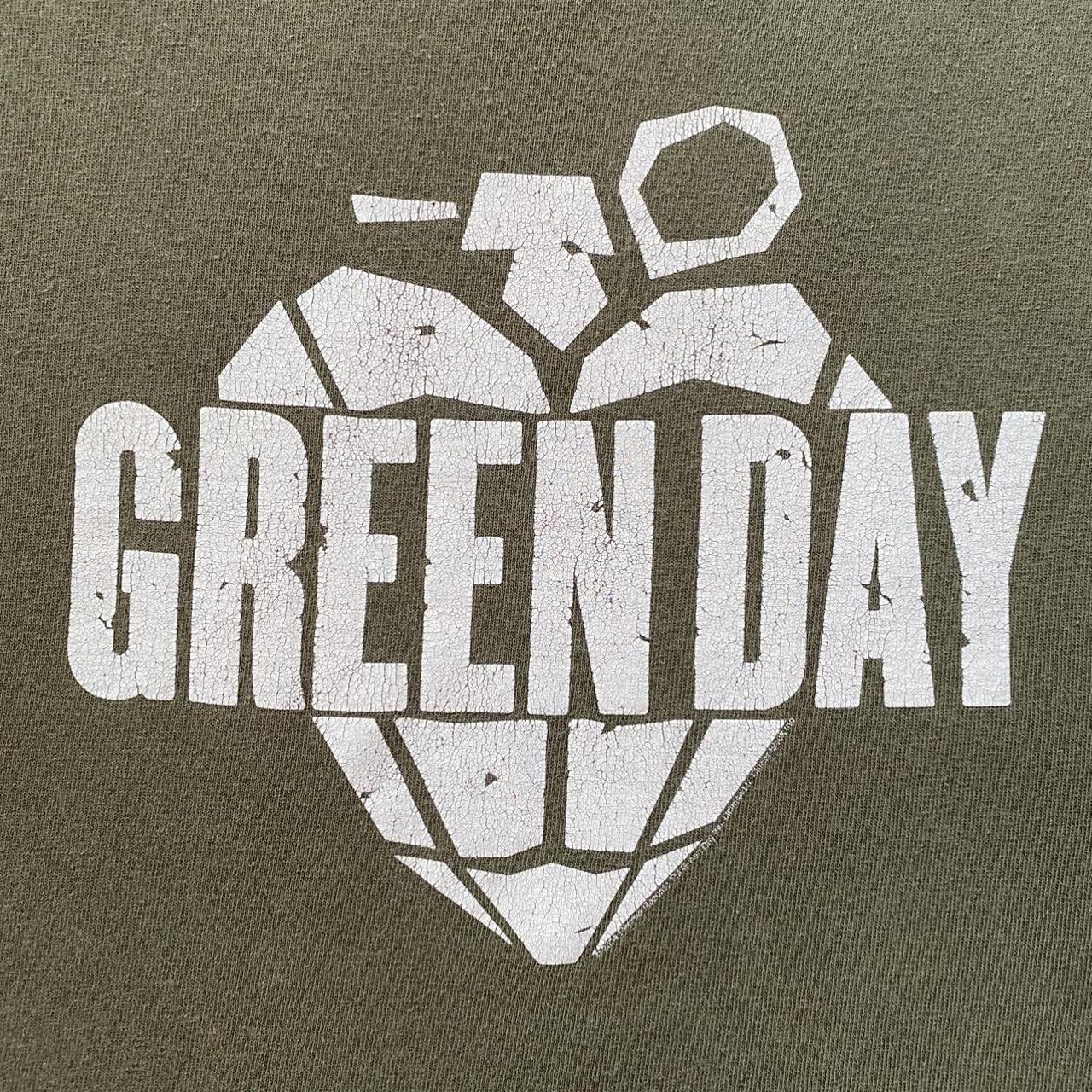 Vintage Y2K Green Day Alternative Punk Rock Band... - Depop