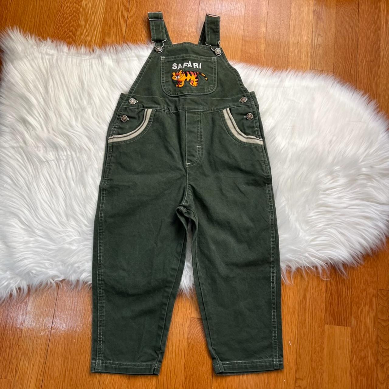 Vintage Sesame Street Tiger Safari Army Green... - Depop