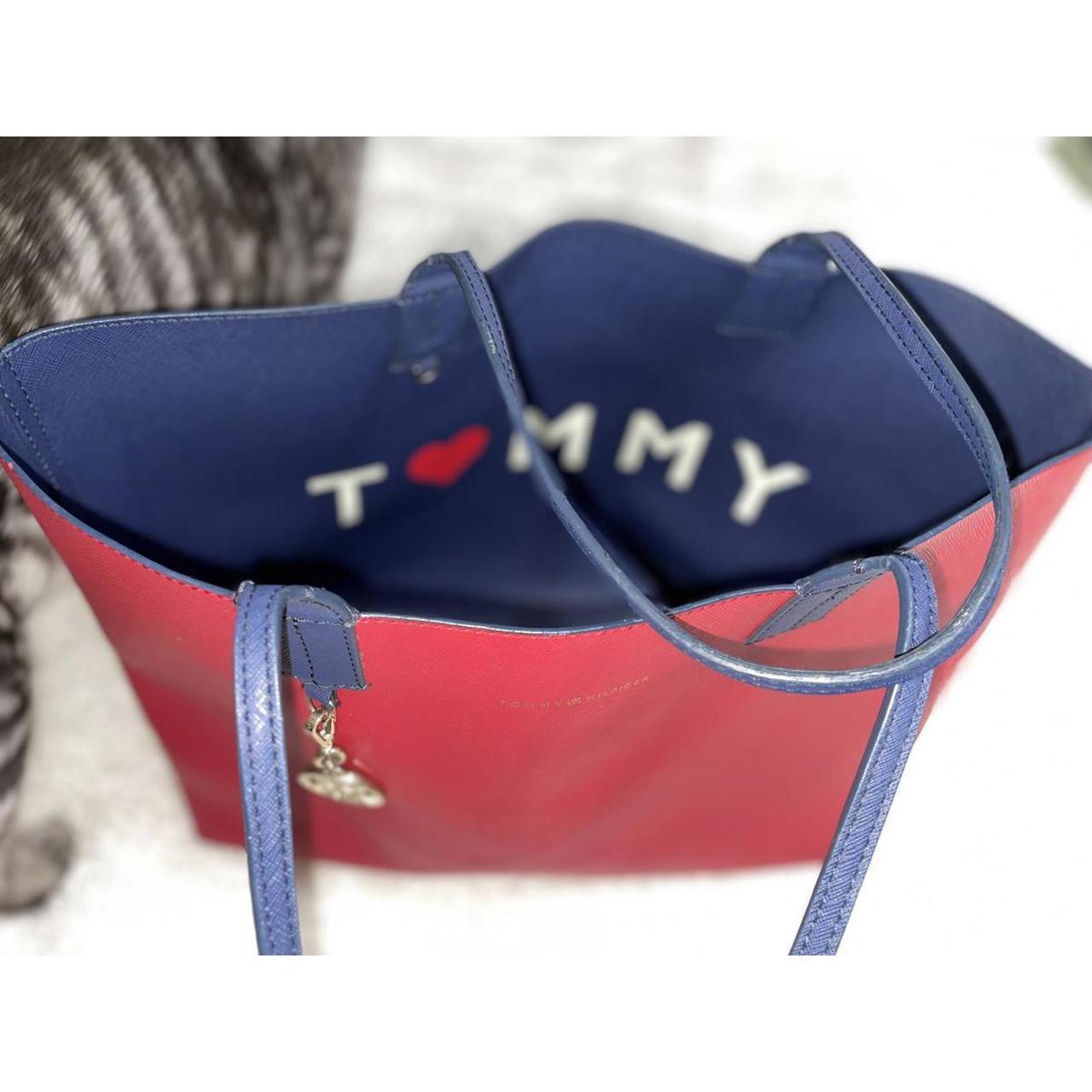 Tommy Hilfiger Womens Reversible Rare Tote Bag... | Depop