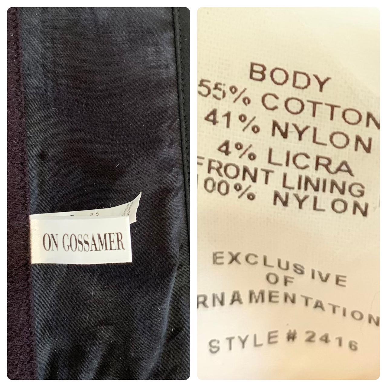 Early 2000s y2k On Gossamer black sequin embellished... - Depop