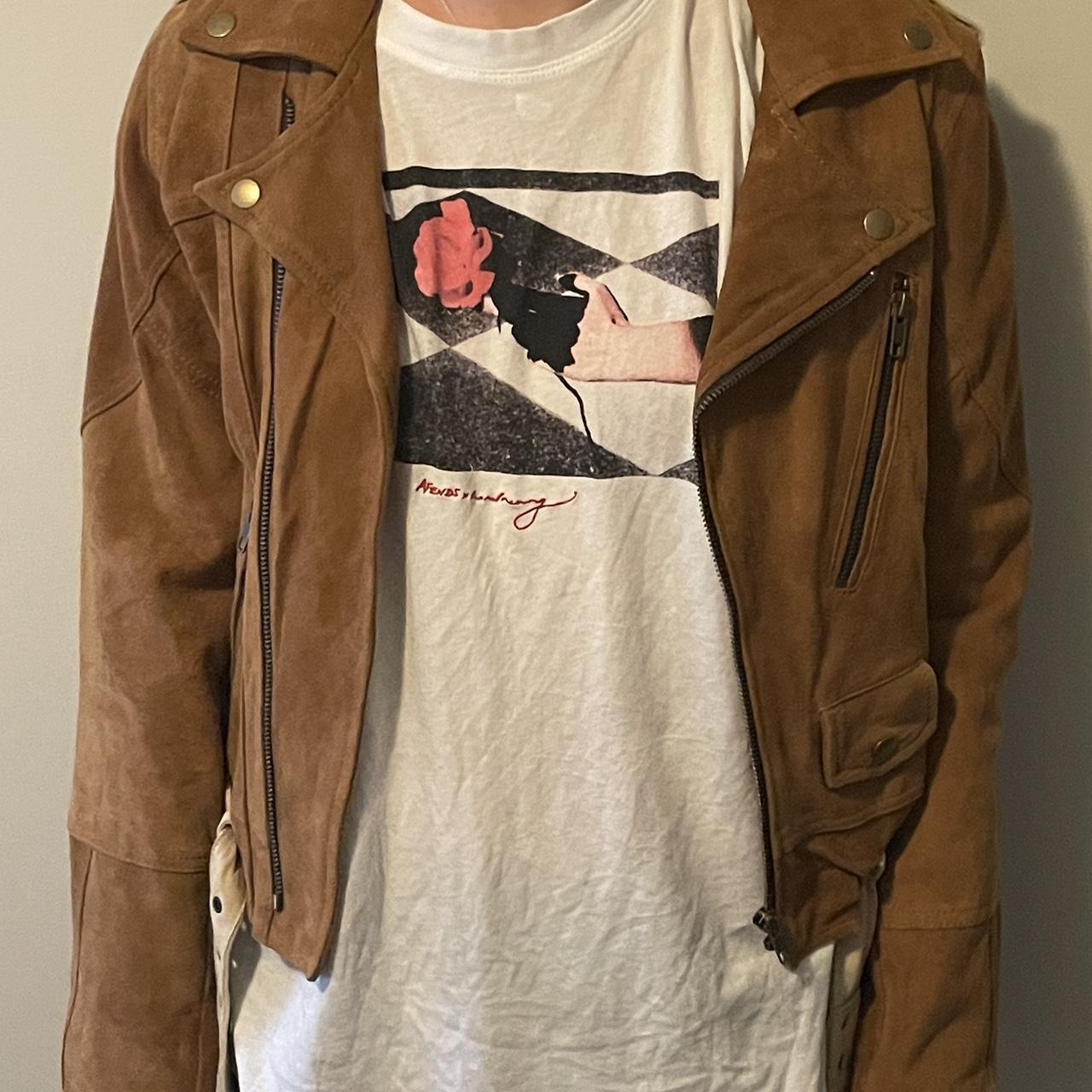 Chasing Unicorns Suede Leather Jacket - Depop