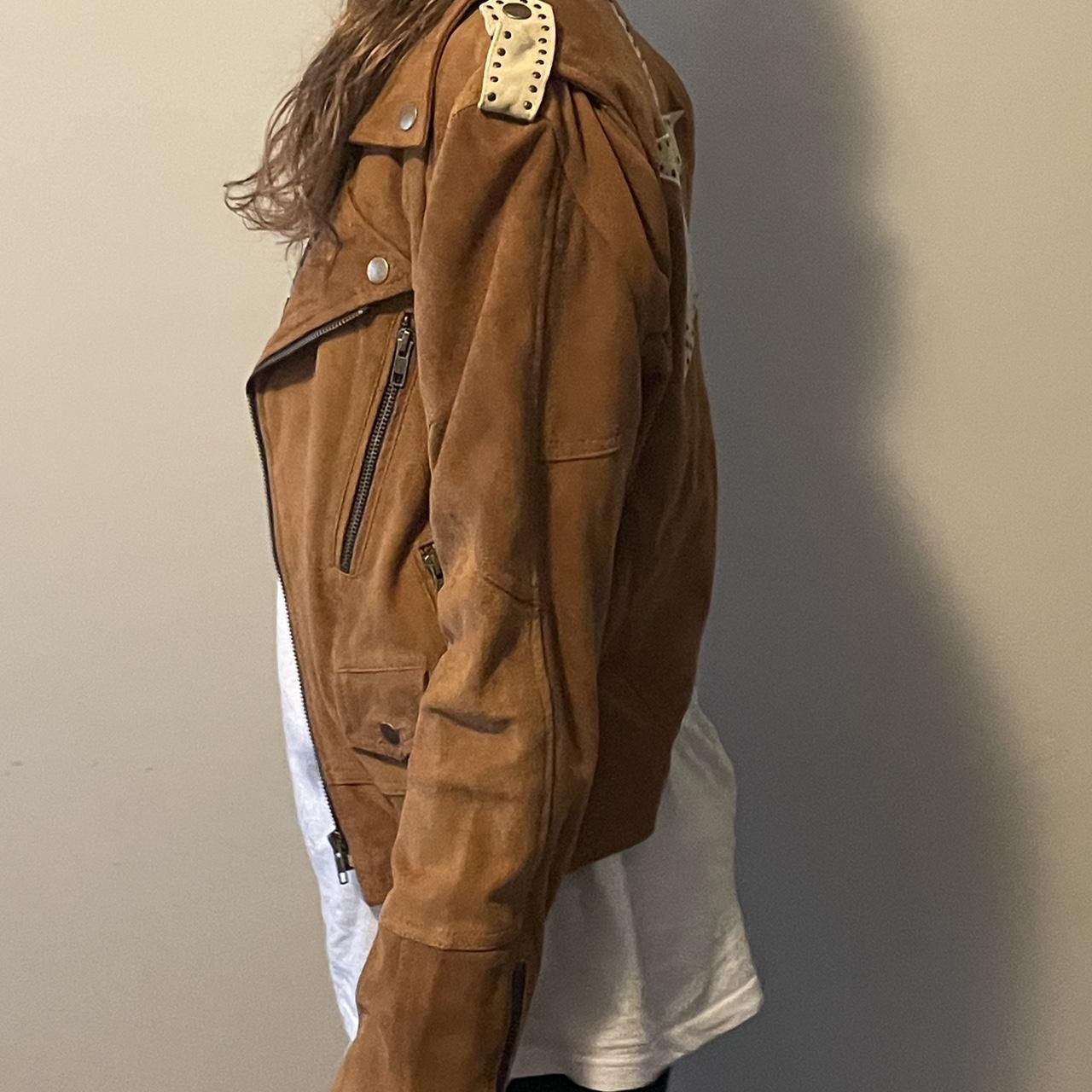 Chasing Unicorns Suede Leather Jacket - Depop