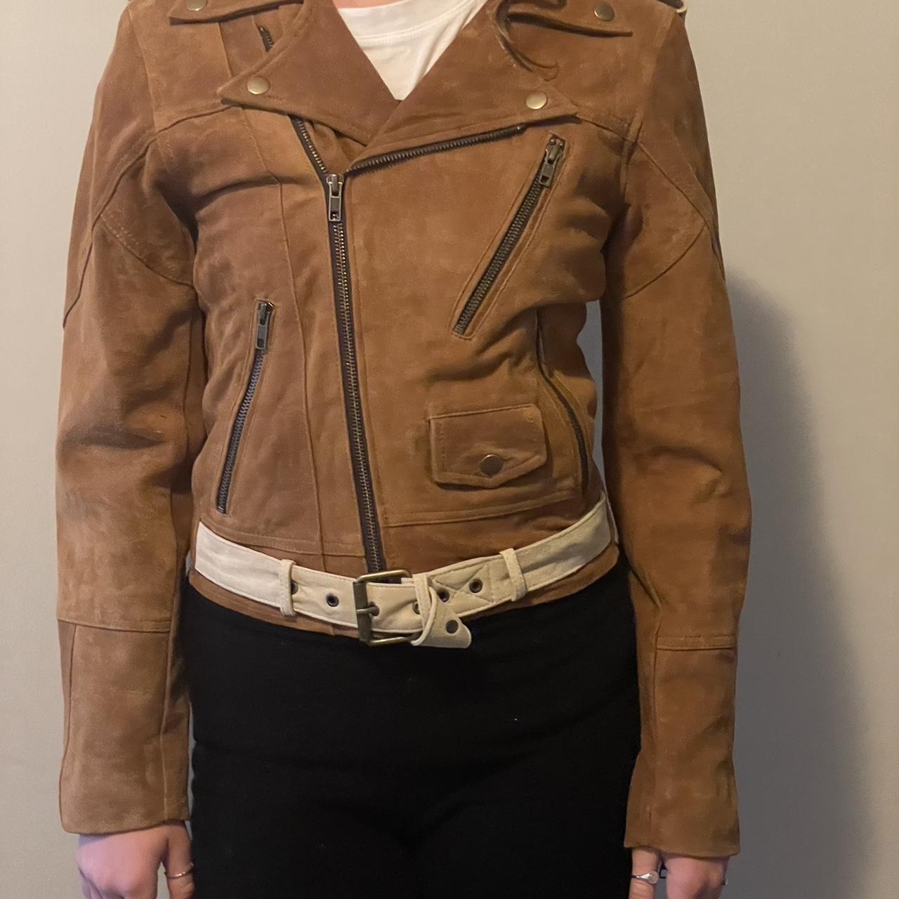 Chasing Unicorns Suede Leather Jacket - Depop